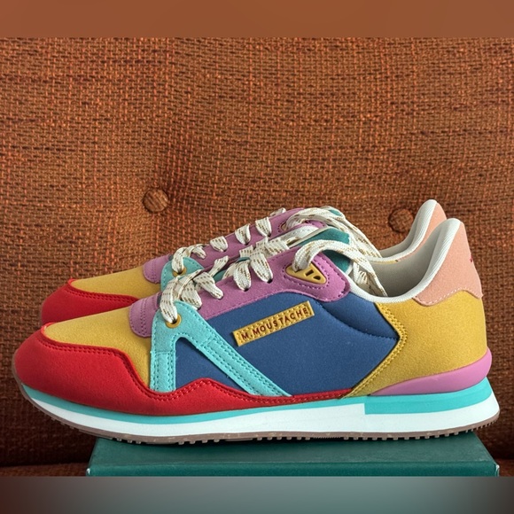 M. Moustache | Shoes | M Moustache Odaje Vegan Suede Sneakers Andre ...